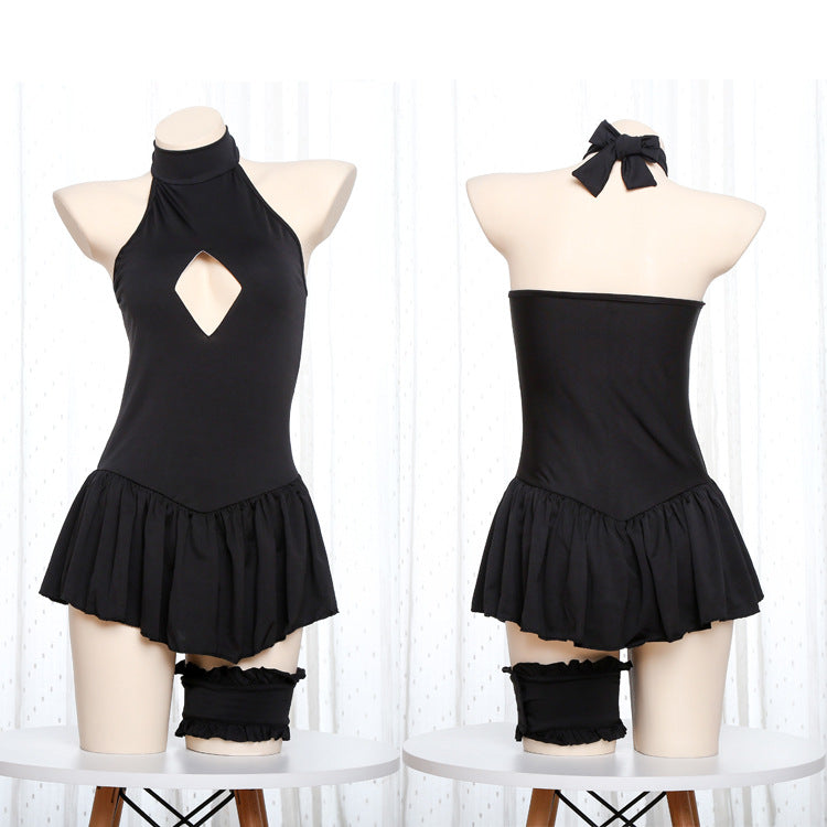 Japanisches Kawaii Sexy Schlüsselloch-Dessous-Set — Sofyee